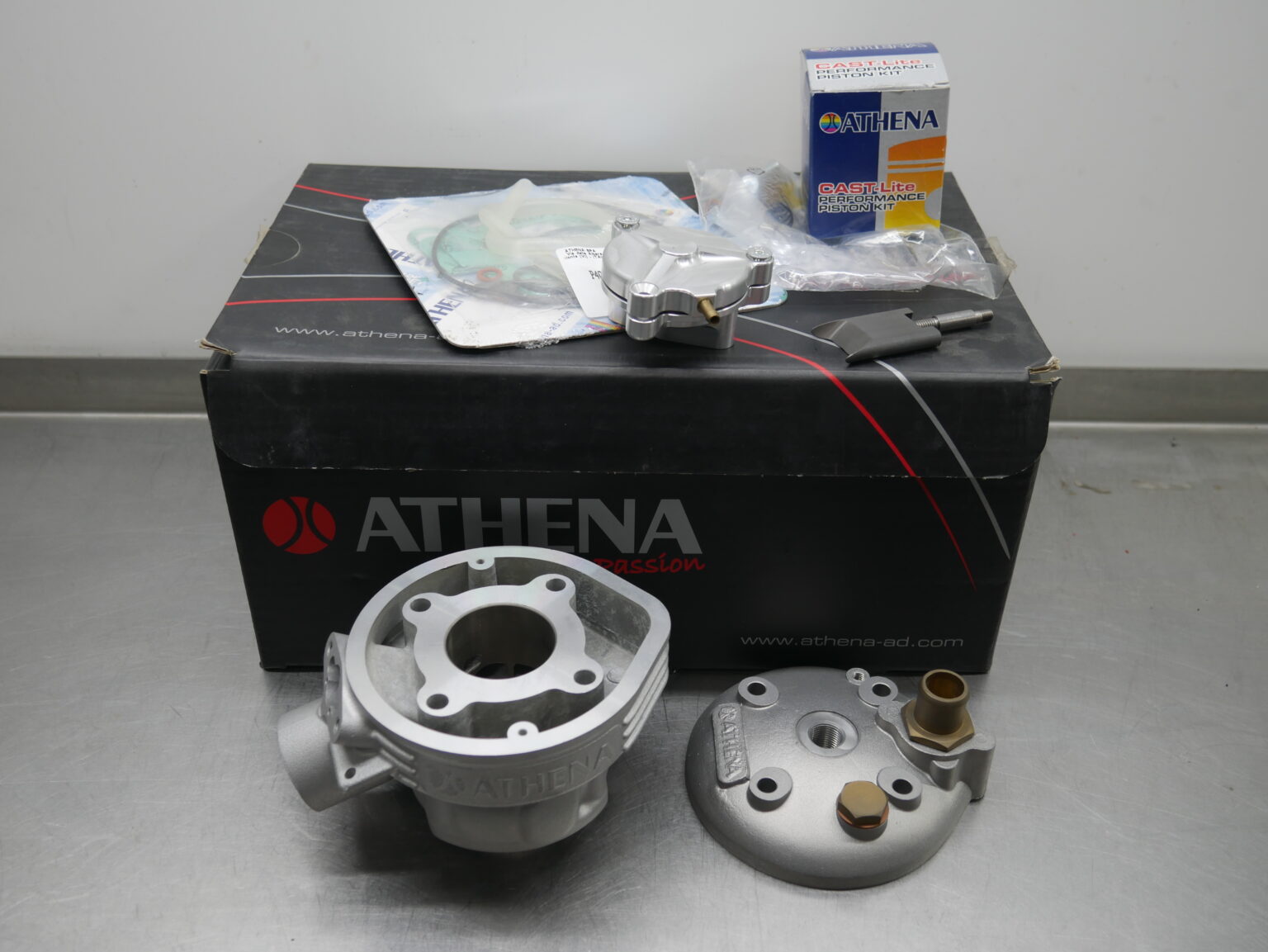am6 Athena powervalve 50cc cilinderkit – Bewo Motoren